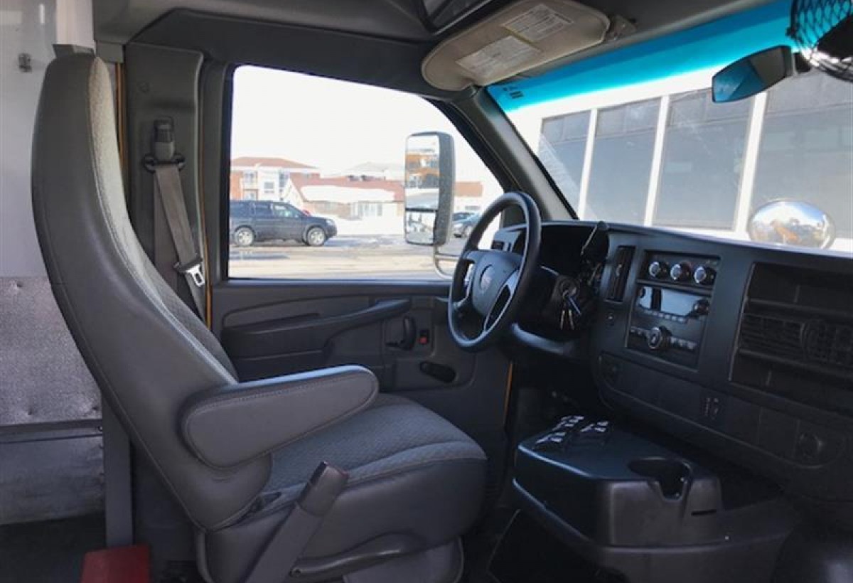 Minibus G5 Micro Bird Nordik GMC Adapté 2014 - Girardin Blue Bird