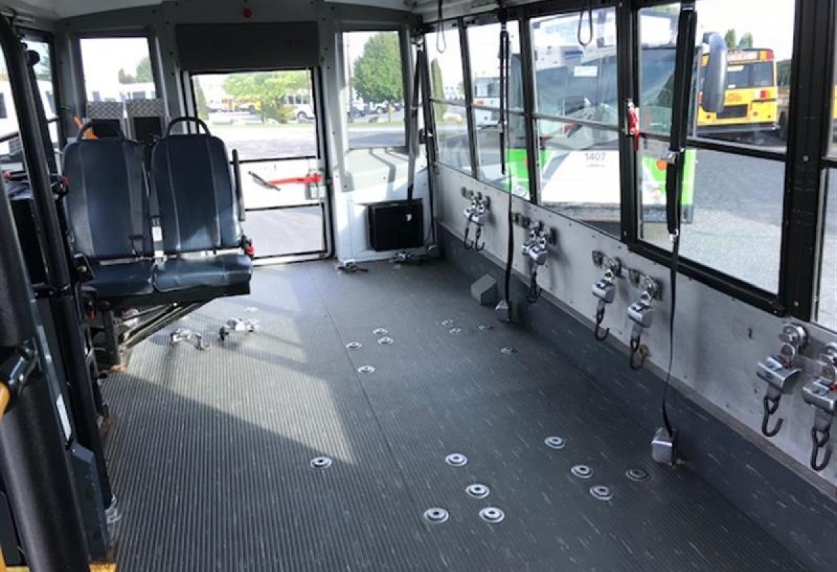 Minibus G5 Micro Bird Nordik GMC Adapté 2014 - Girardin Blue Bird