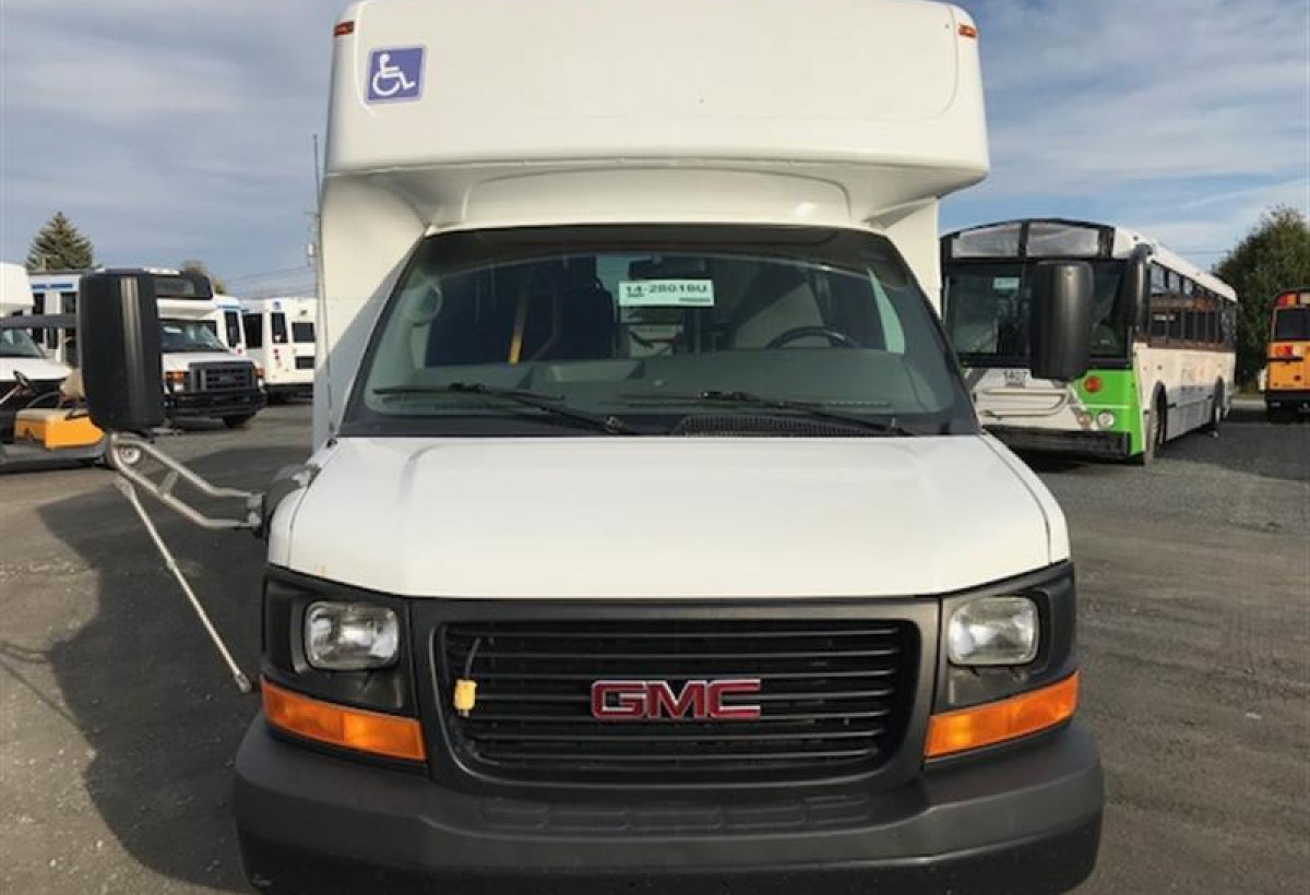 Minibus G5 Micro Bird Nordik GMC Adapté 2014 - Girardin Blue Bird