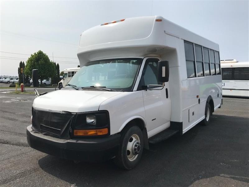 Minibus G5 Micro Bird Nordik GMC Adapté 2014 - Girardin Blue Bird